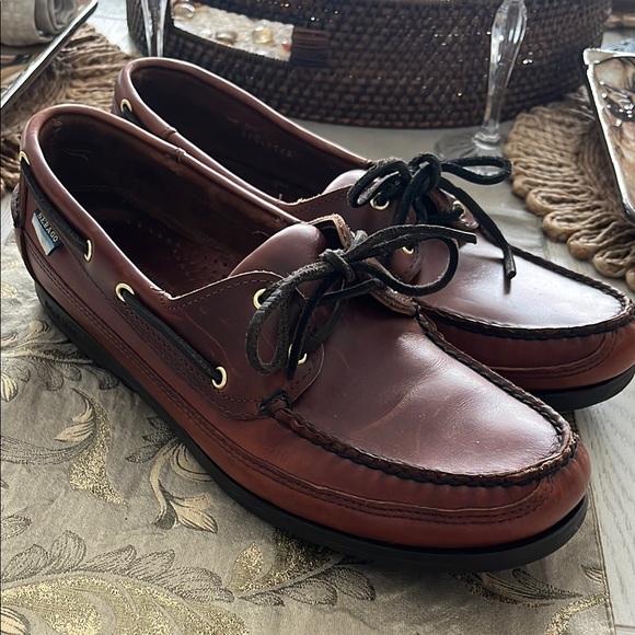 Sebago | Shoes | Sebago Authentic Docksides Slip On Boat Shoes Brown ...